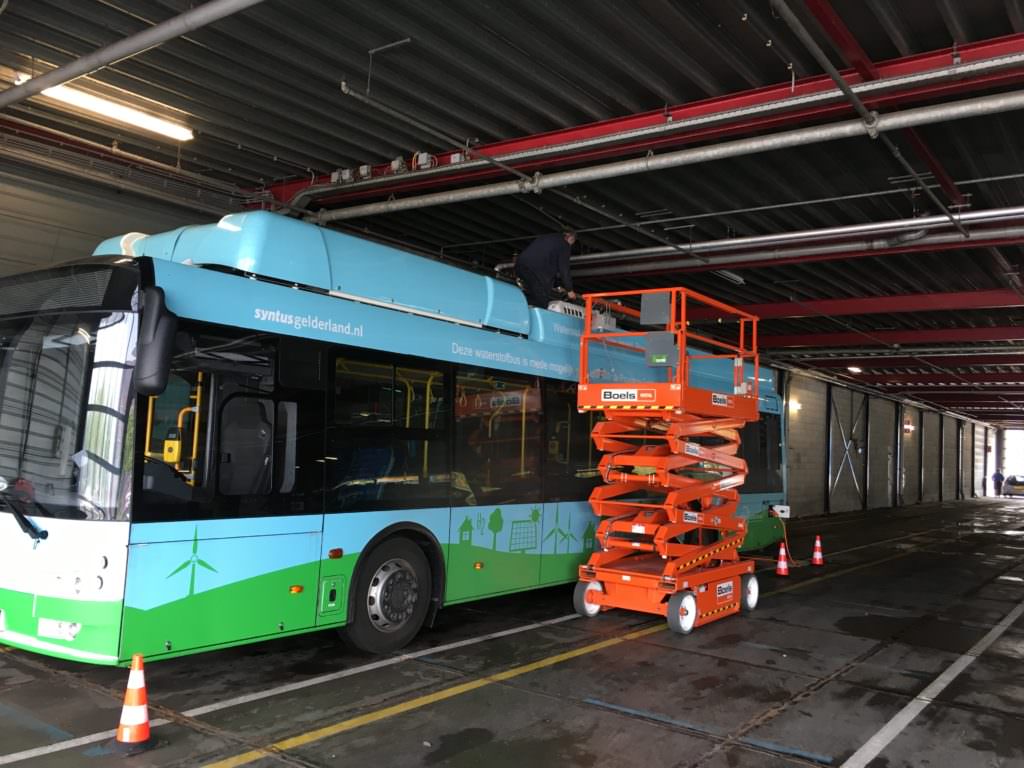 Hydrogen room monitoring for storage H2 bus - Leak Control Benelux